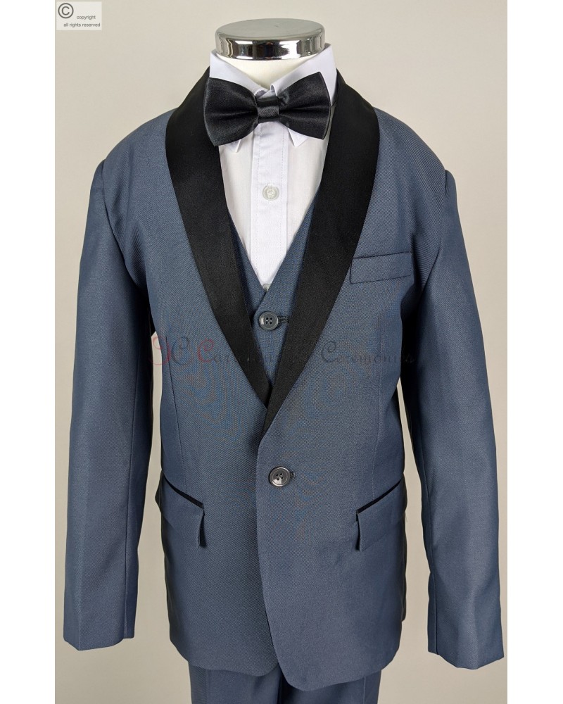 Costard Enfant gris bleuté - Confort & Classe garantis