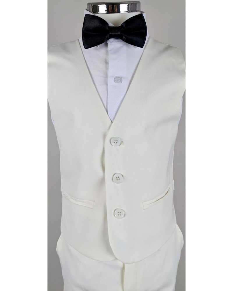 Costard Tendance Garçon écru - Confort Suprême