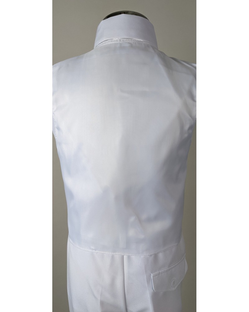 Tenue de communion blanc fashion pour garçon