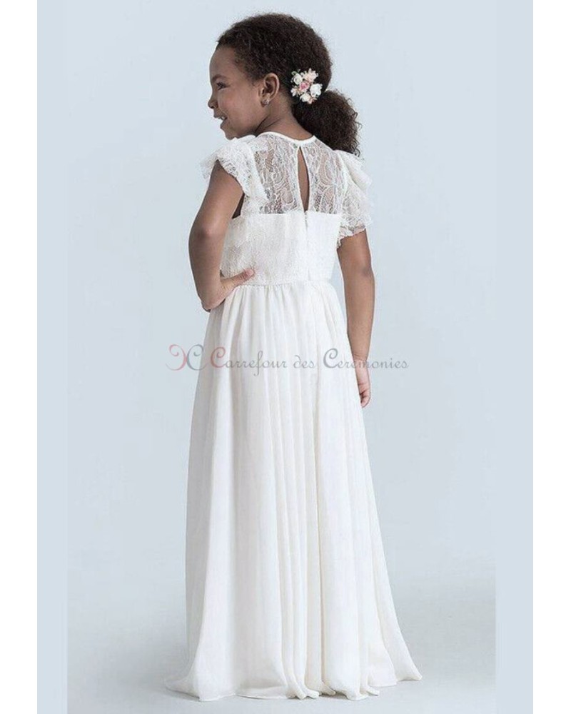 Robe Élégance Blanche communion - Carrefour des Cérémonies